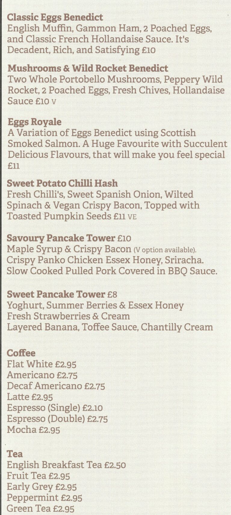 Our Food - Barge Inn Battlesbridge